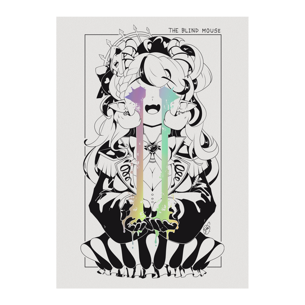 Ironmouse Blind Mouse Holographic Print
