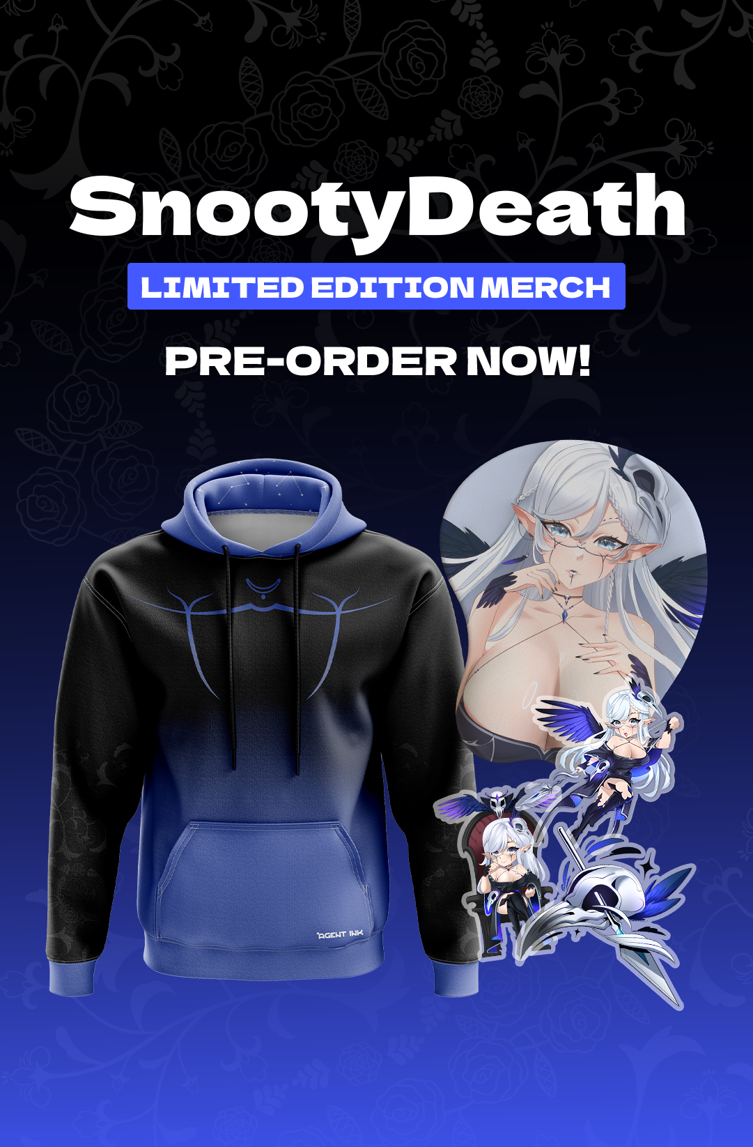 Agent Ink | Fan Merch | Vtuber Merchandising