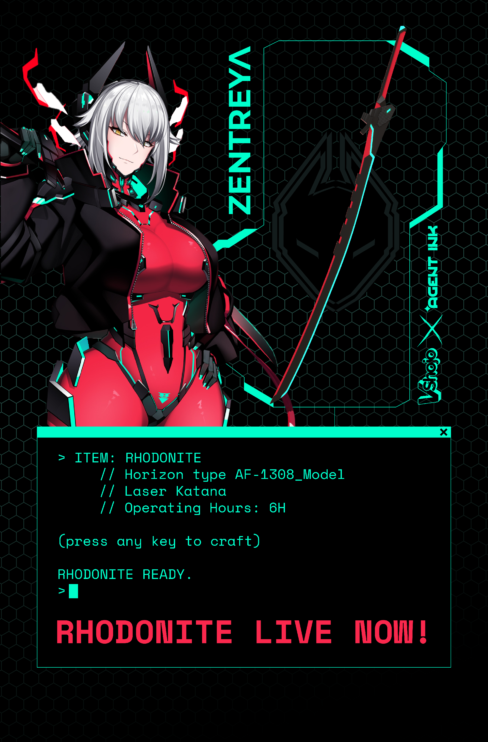 Agent Ink | Fan Merch | Vtuber Merchandising