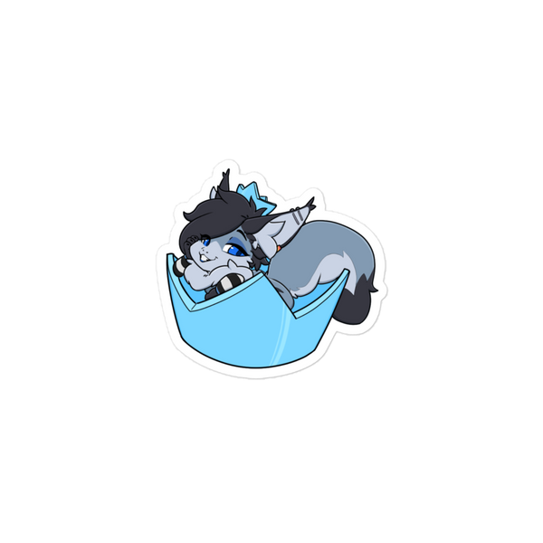 Smug Bubble-free sticker