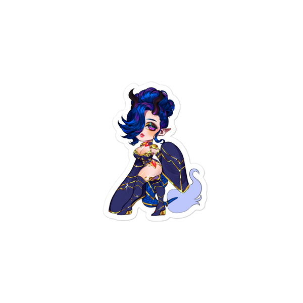 Lunessa Vtuber Sexy Bubble-free sticker